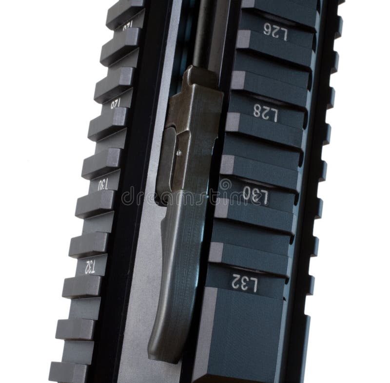 Charging handle stock photo. Image of black, isolated - 40367278