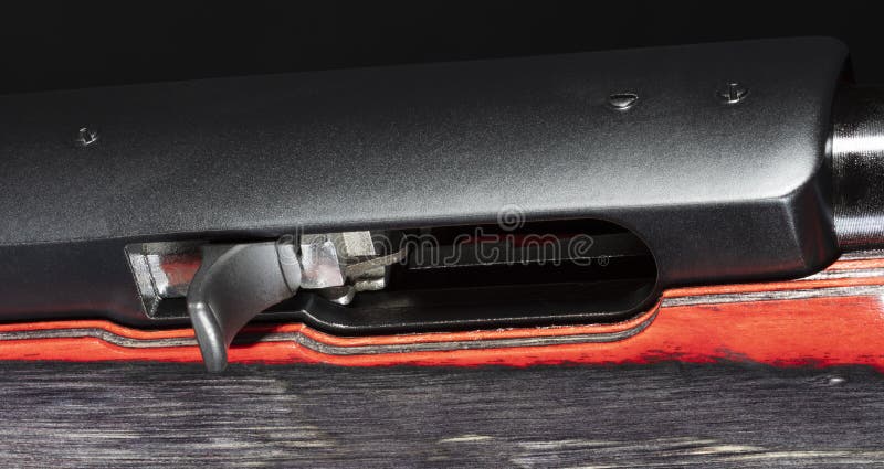 AR-15 Charging Handle and Bolt Carrier Group Stock Photo - Image of ...