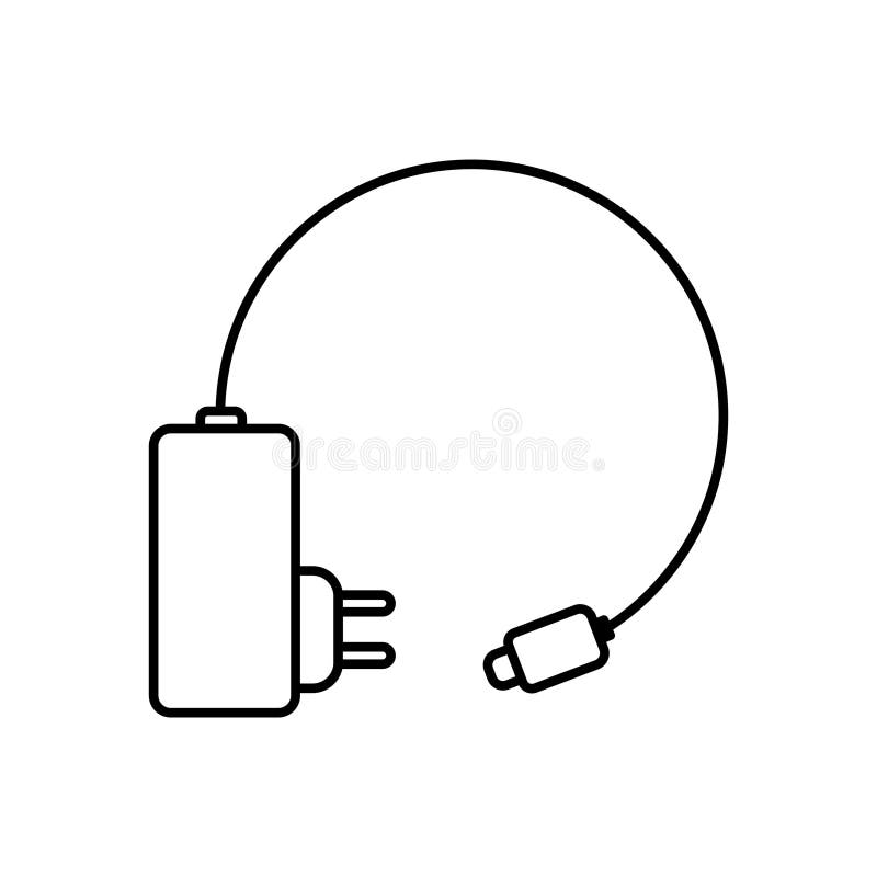 Charging icon stock vector. Illustration of turn, connection - 277183806