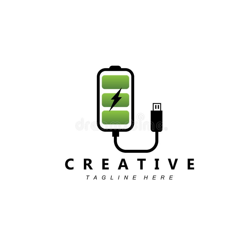 Charging Logo Vector Icon, Smartphone Vehicle, Using Electricity and ...