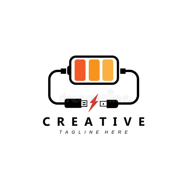 Charging Logo Vector Icon, Smartphone Vehicle, Using Electricity and ...