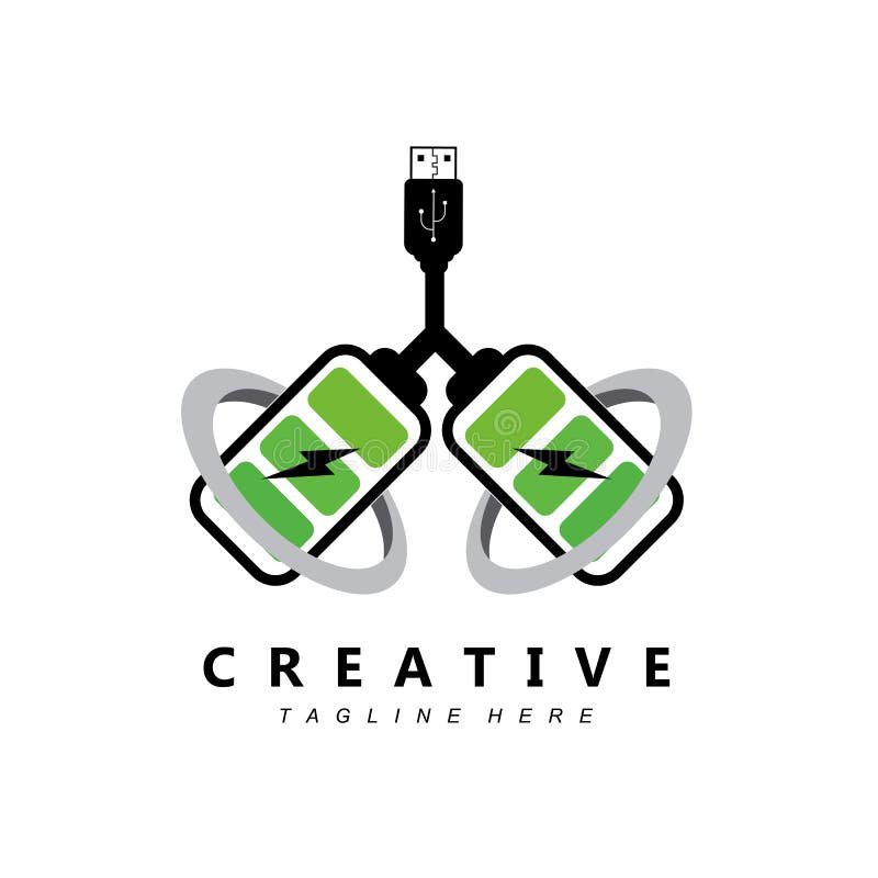 Charging Logo Vector Icon, Smartphone Vehicle, Using Electricity and ...