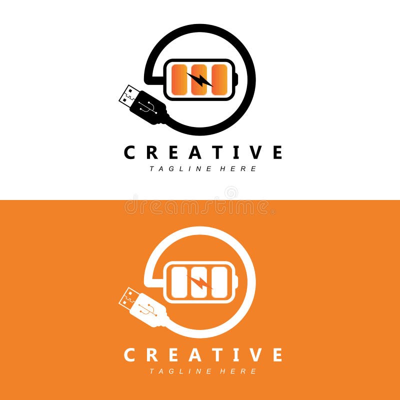 Charging Logo Vector Icon, Smartphone Vehicle, Using Electricity and ...