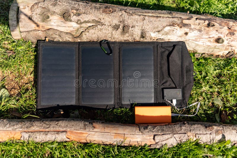 Charging the Power Bank from the Solar Panel. Charge the Solar Panel ...