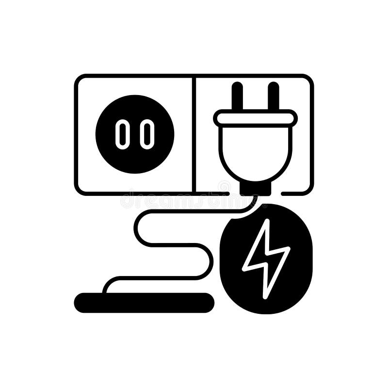 Charging socket types stock vector. Illustration of electrical - 249881449
