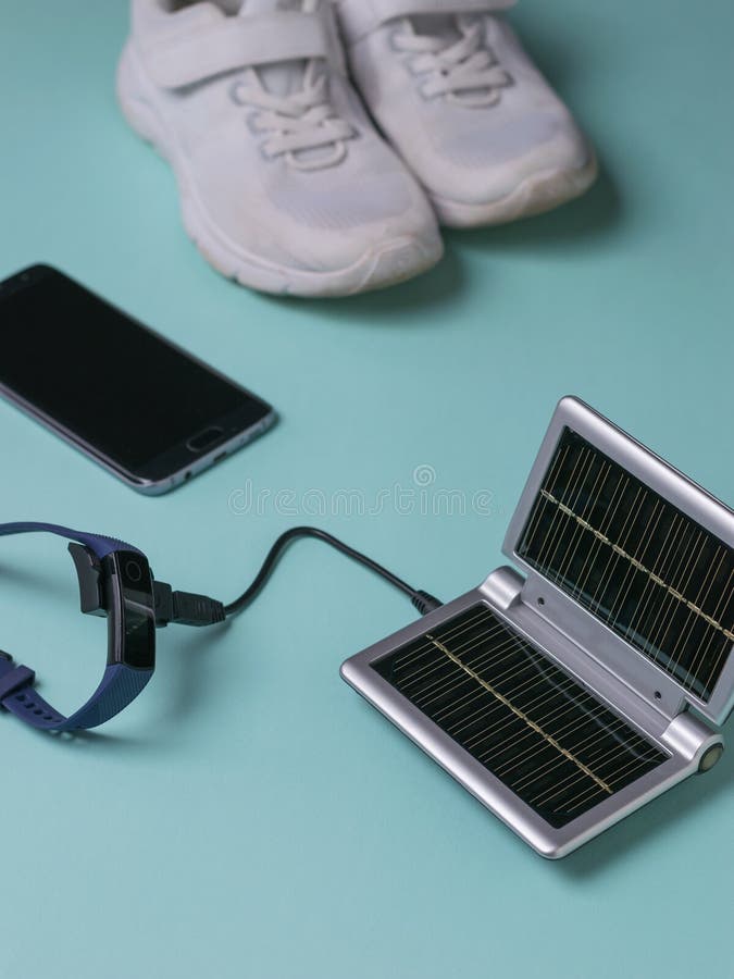 Charging Your Smart Watch from a Solar-powered Power Source during a ...