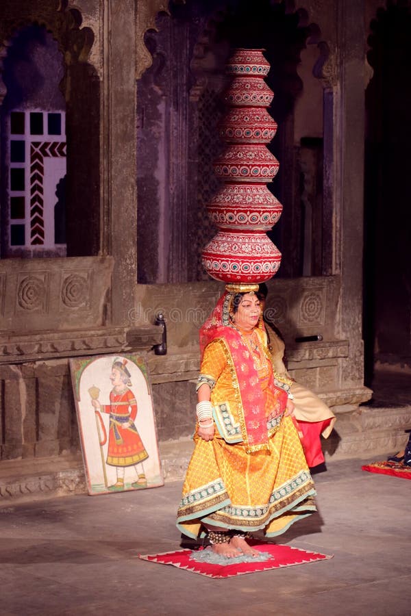 Chari Folk Dance Du Ràjasthàn Photo éditorial - Image du juste ...