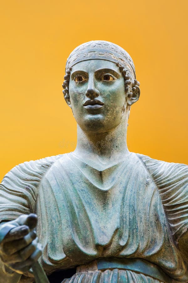 Charioteer of Delphi stock image. Image of museum, hellenic - 38919661