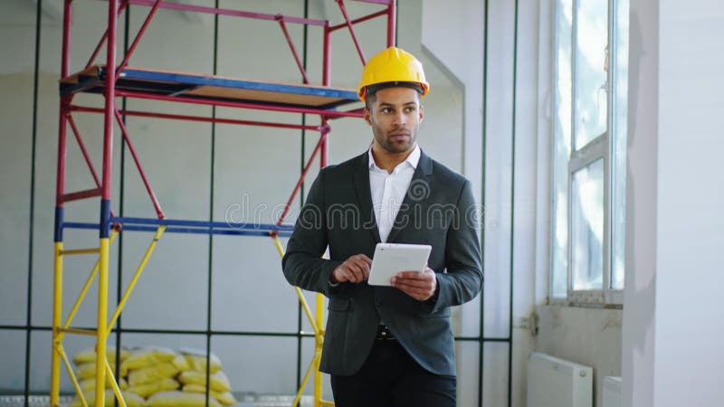 Good Looking Old Man Dancing in Front of the Camera in Living Room he ...