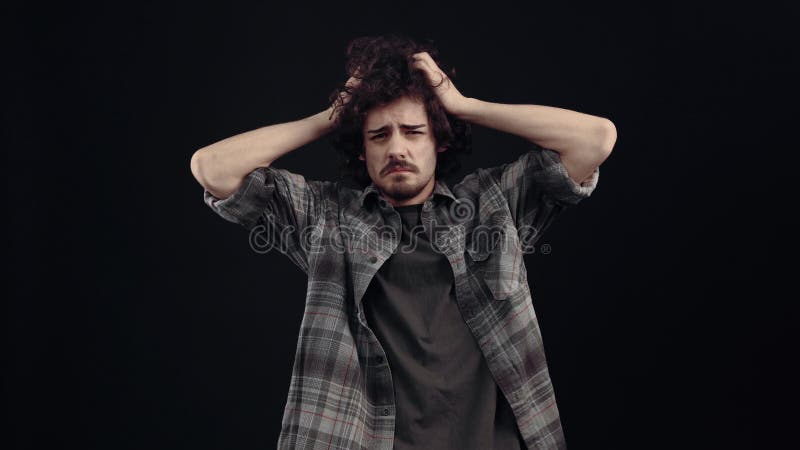 The Charismatic Young Man, in Profile, Turns Frowning, Says What and ... The Charismatic Young Man, in Profile, Turns Frowning, Says What and ...