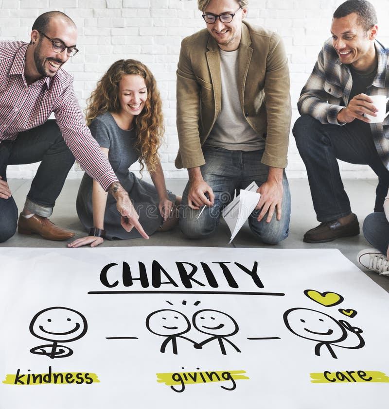 Charity Community Share Help Concept Stock Photo - Image of culture ...