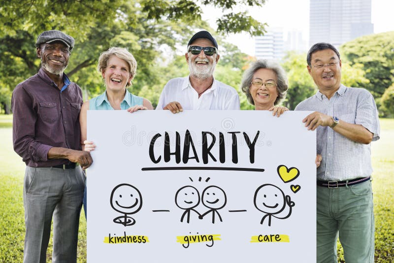 Charity Community Share Help Concept Stock Image - Image of graphic ...