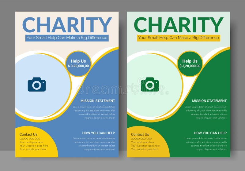 Fundraising Charity Flyer, Donation Banner, Charity Flyer Template ...