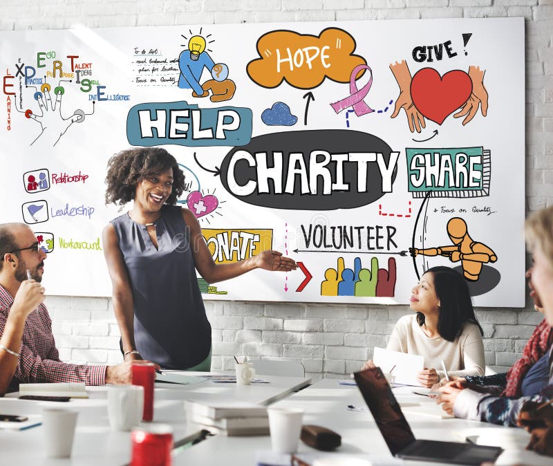 Charity Help Give Volunteer Concept Stock Photo - Image of leader, hope ...