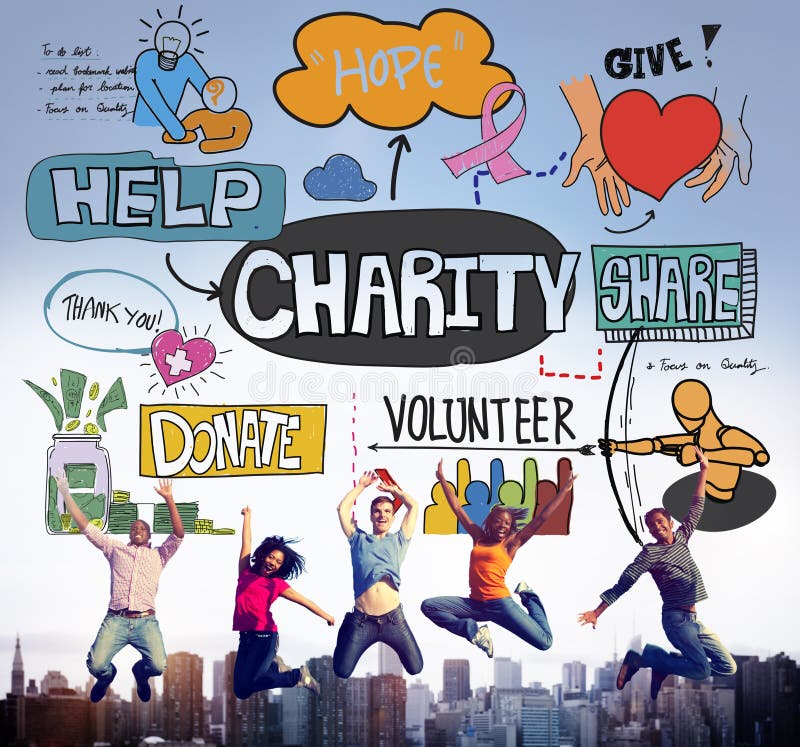 You Can Help Give Welfare Donate Concept Stock Photo - Image of ...