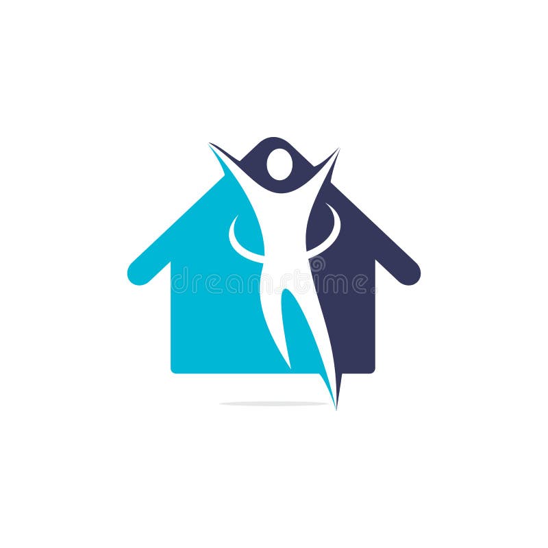 Happy Human Vector Logo Design. Stock Vector - Illustration of floral ...