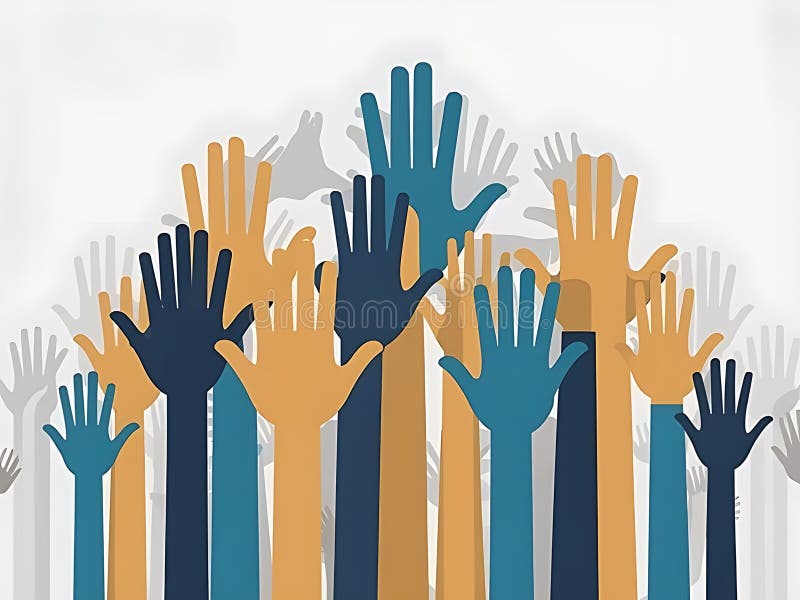 Charity and Helping Hands Vector Symbol Stock Illustration ...