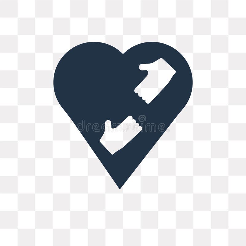 Charity Vector Icon Isolated on Transparent Background, Charity Stock ...