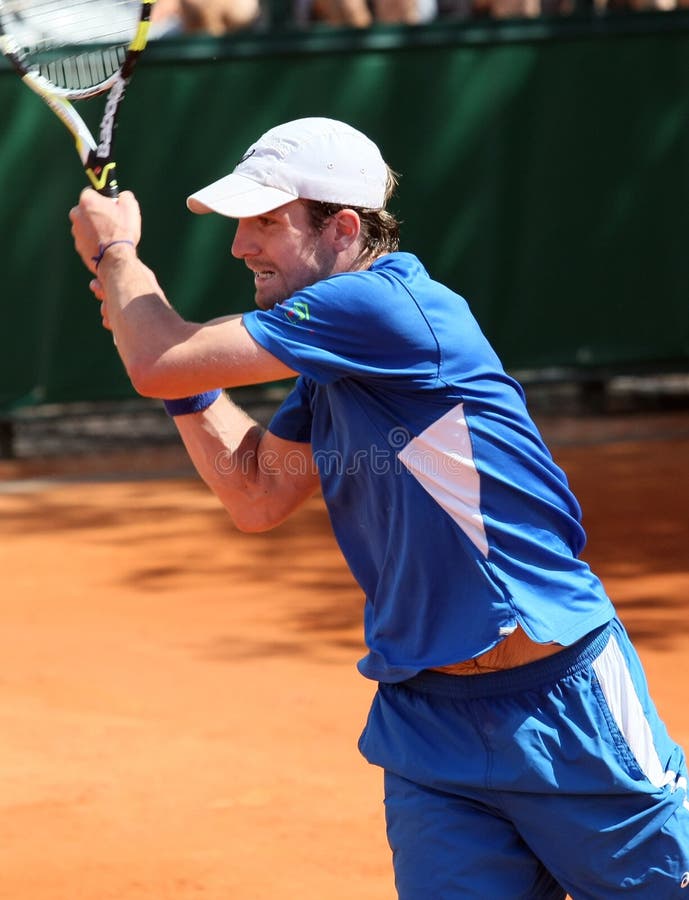 Charles-Antoine Brezac at Roland Garros 2011 Editorial Stock Photo ...