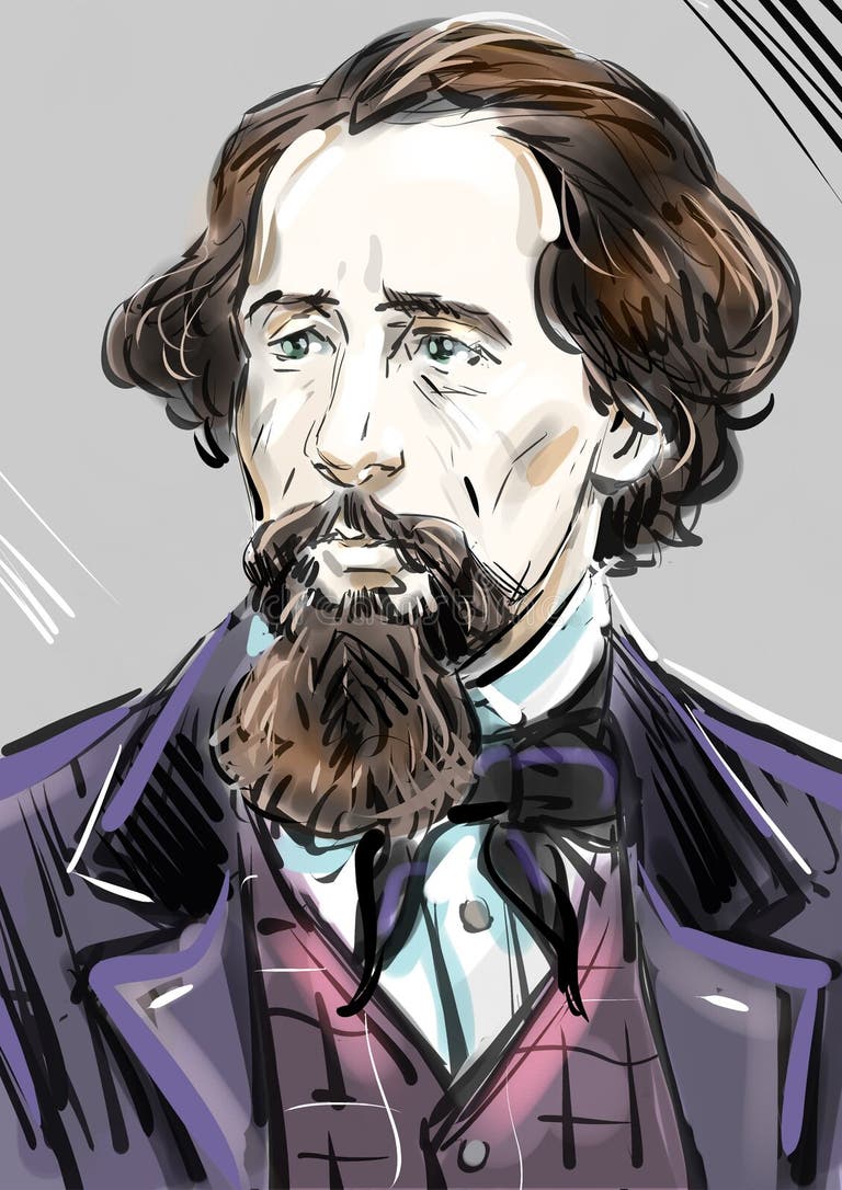 Charles Dickens Stock Illustrations – 62 Charles Dickens Stock ...