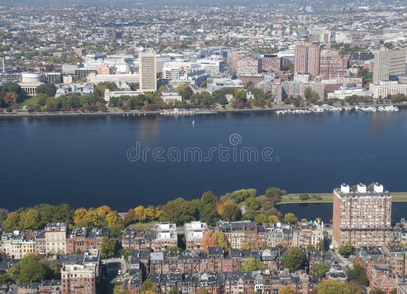 Charles River in Boston stock image. Image of architecture - 12233825