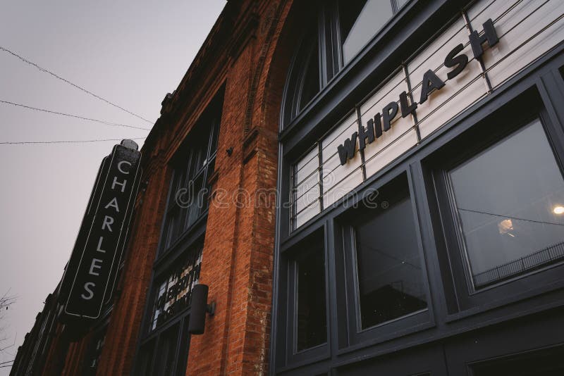 The Charles Theater, in North Charles, Baltimore, Maryland. Editorial ...