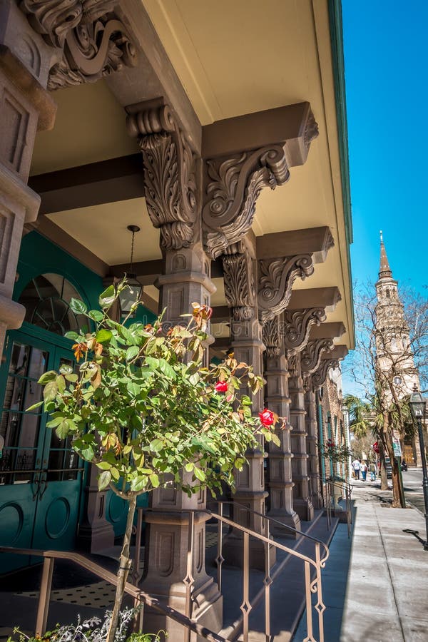 Charleston South Carolina Historic Architecture Editorial Photo - Image ...