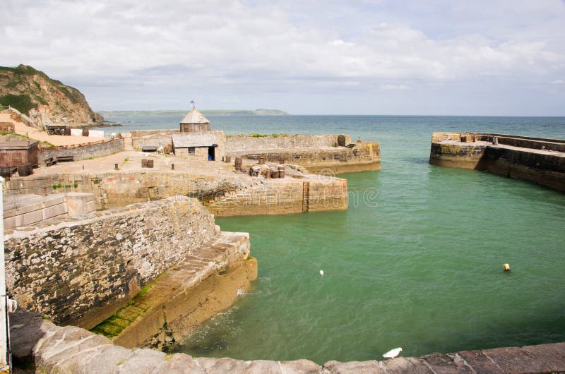 Charlestown, Cornwall, Great Britain Stock Image - Image of building ...