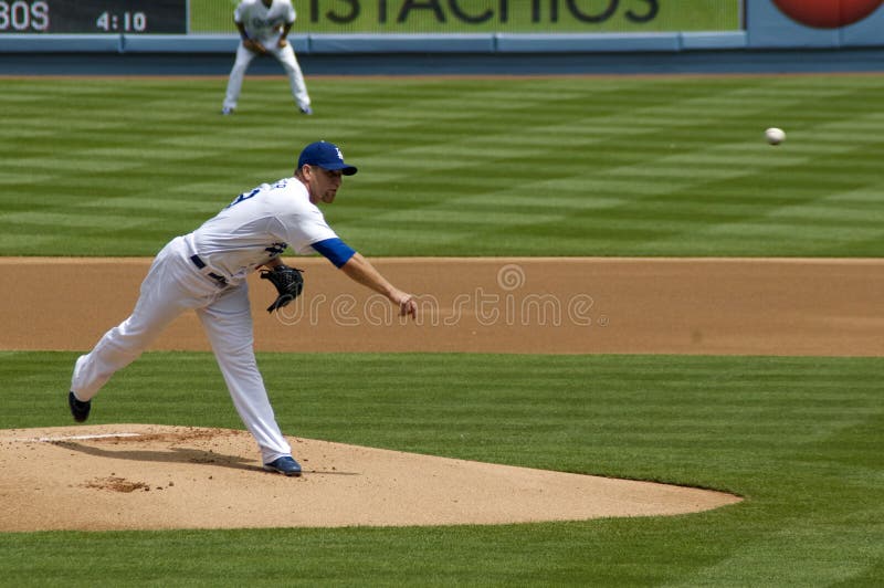 Charlie Haeger editorial stock image. Image of baseman - 14143419