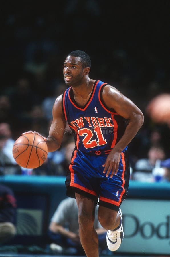 Charlie Ward De Los New York Knicks Imagen de archivo editorial ...