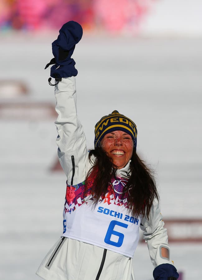 Charlotte KALLA redaktionell arkivfoto. Bild av skida - 39691138