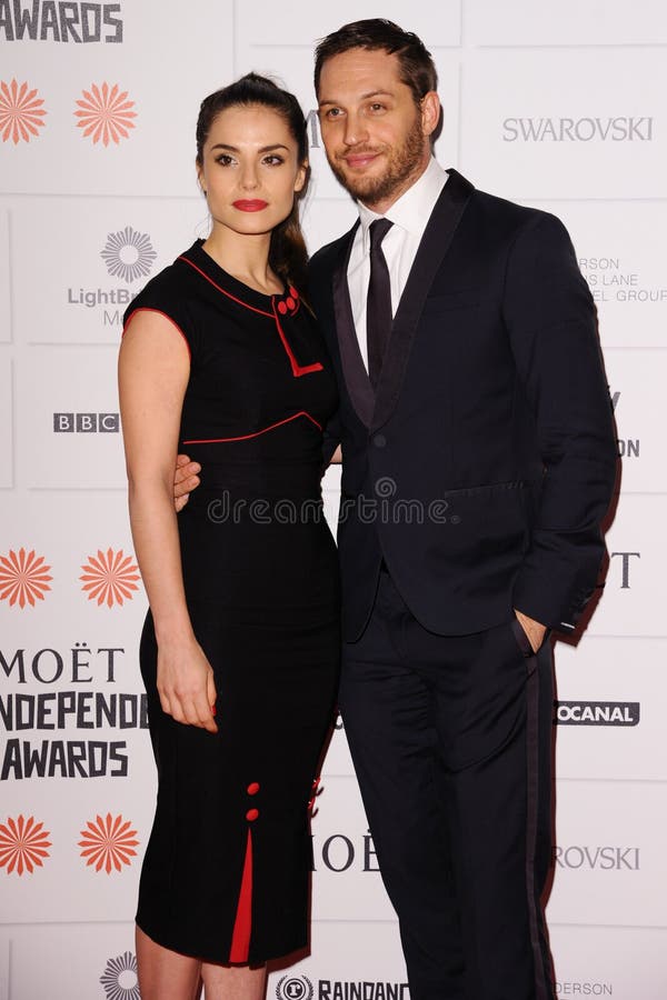 Charlotte riley, Tom Hardy imagen editorial. Imagen de viejo - 36733345