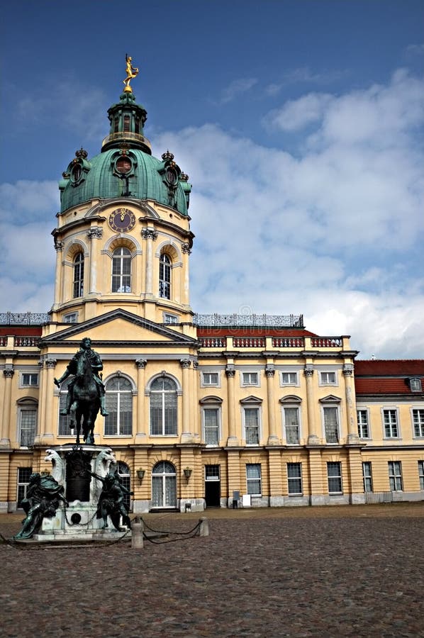 Charlottenburg Palace, Berlin Stock Photo - Image of berlin, facade ...