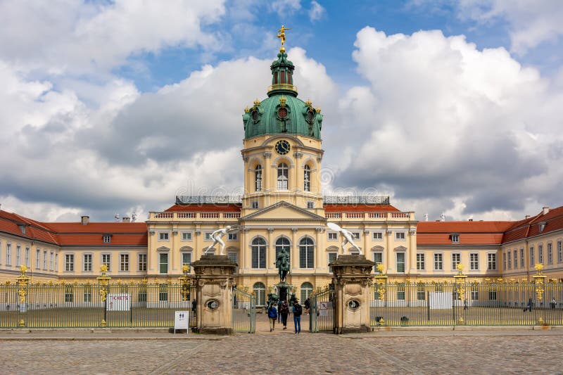 Charlottenburg Palace in Berlin, Germany Editorial Stock Photo - Image ...