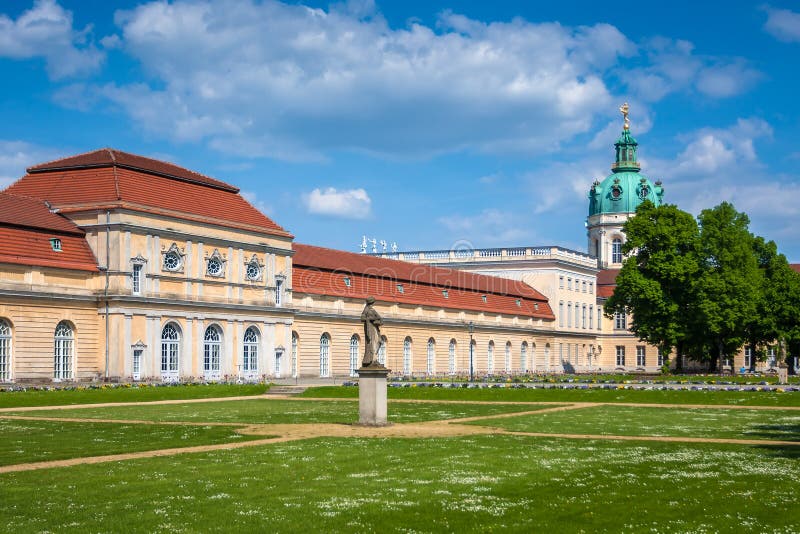 Charlottenburg Palace in Berlin, Germany Stock Photo - Image of ...