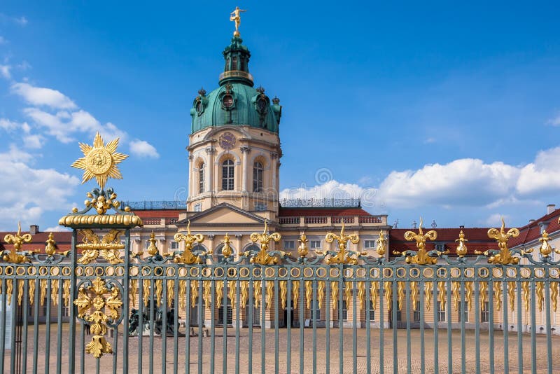 Charlottenburg Palace in Berlin, Germany Stock Photo - Image of gold ...