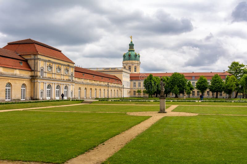 Charlottenburg Palace and Gardens in Berlin, Germany Stock Photo ...