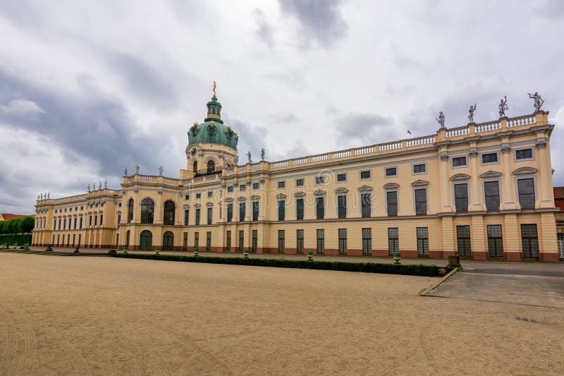 Charlottenburg Palace and Gardens in Berlin, Germany Stock Image ...