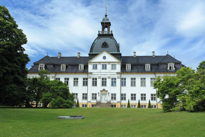 Charlottenlund chateau stock photo. Image of scandinavia - 56950988