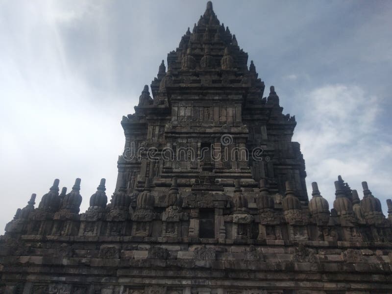 The Charm of the Prambanan Temple in Indonesian Stock Image - Image of ...