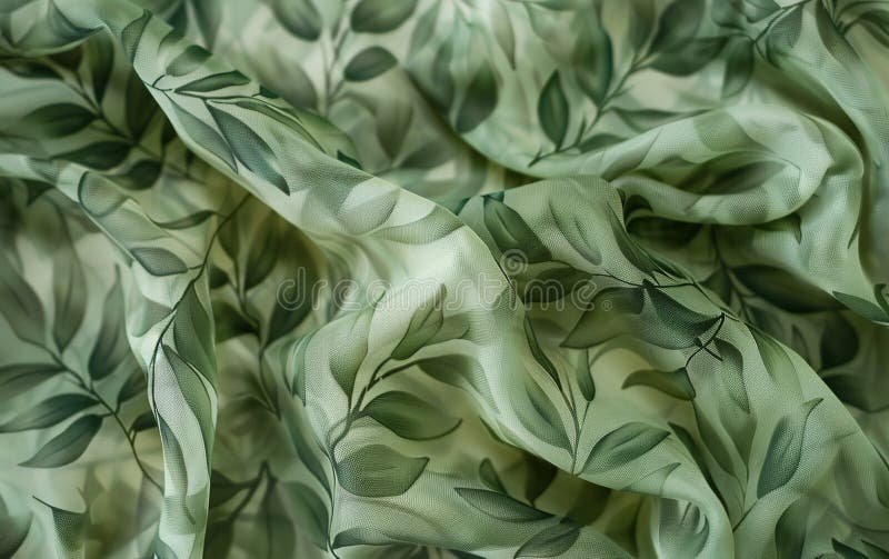The Charm of Soft Green with Leaf Patterns: a Design Guide -Generative ...
