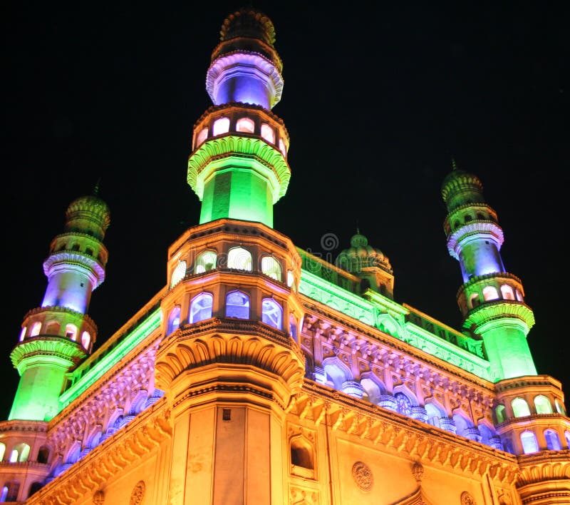 Charminar Monument stock photo. Image of structure, charminar - 6435576
