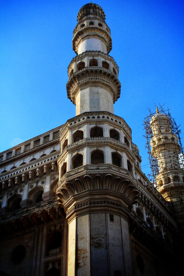 Charminar Side View stock photo. Image of metals, country - 1546504