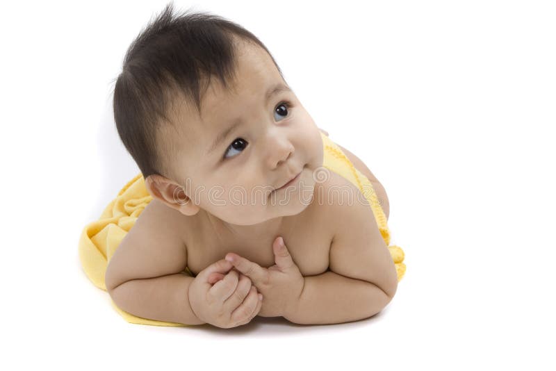 Charming baby stock image. Image of costs, generation - 4356019
