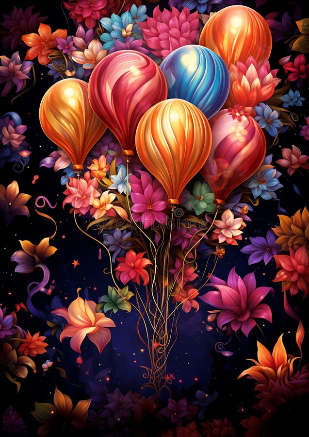 Charming Background Graphics Stock Illustration - Illustration of ...