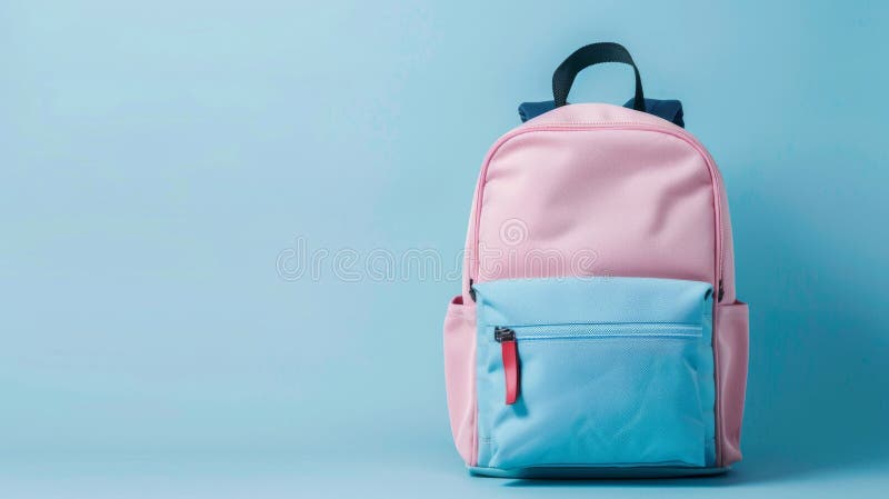 Delicate Pastel Pink and Blue Backpack a Stylish and Functional ...