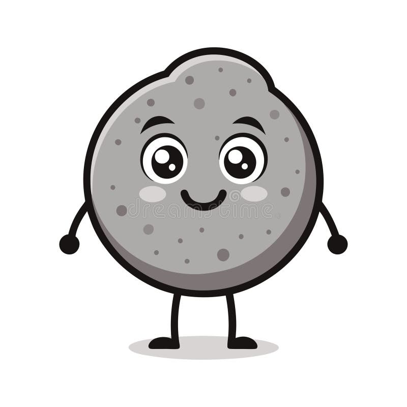 Charming Cartoon Poppy Seed Character Design Stock Vector ...