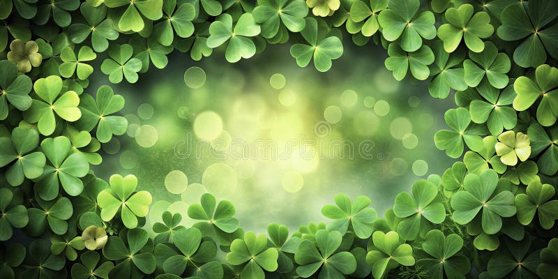 Charming Clover Border Designs Versatile Printable Patterns for St ...