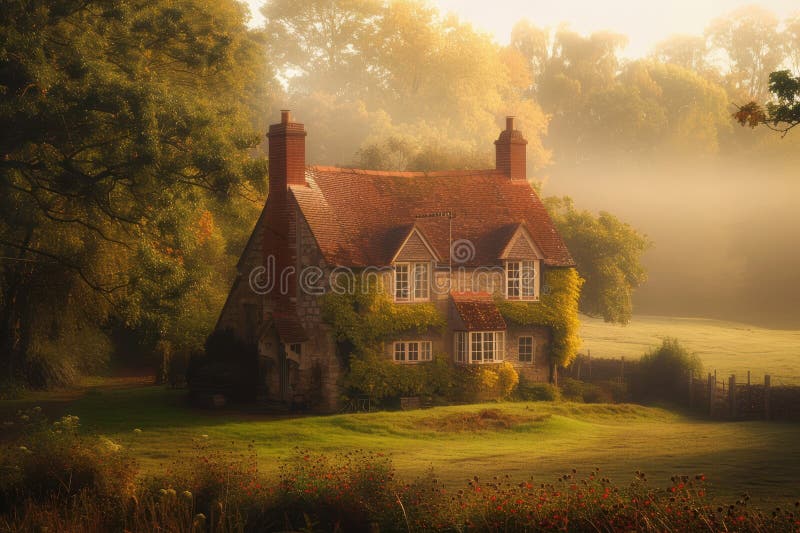 Charming Country Cottage Surrounded by Serene Nature and Rustic Charm ...