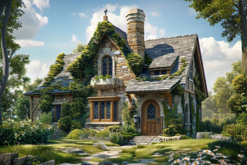 Charming Country Cottage Surrounded by Serene Nature and Rustic Charm ...